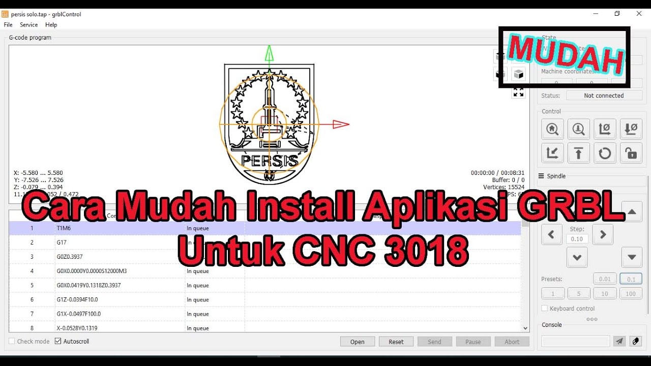 Install GRBL or Candle Applications For Cnc 3018 / Install Aplikasi ...