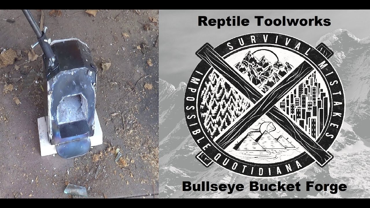 Reptile Toolworks - Bullseye Bucket Forge - YouTube