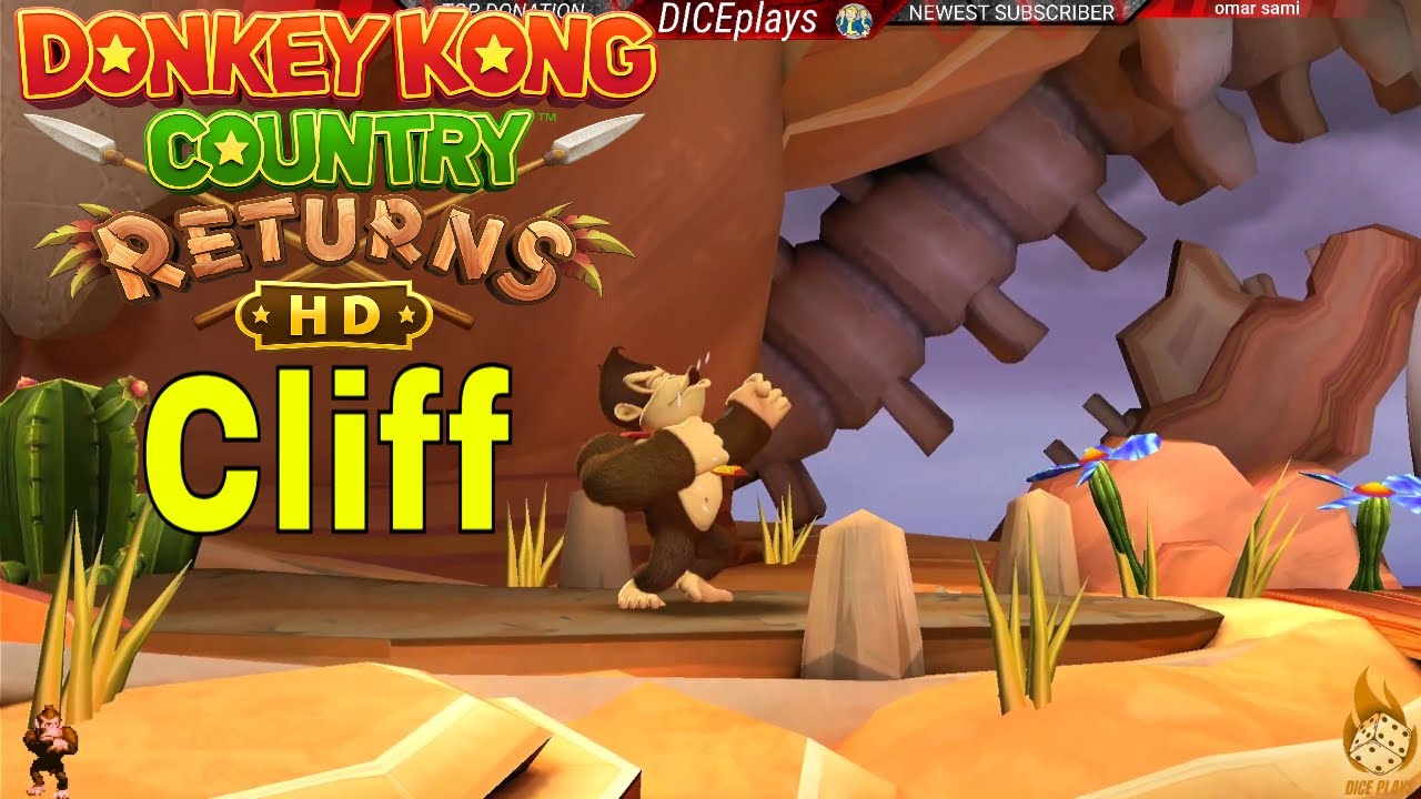 Donkey Kong Country Returns HD! | Cliff Walkthrough | Nintendo Switch ...