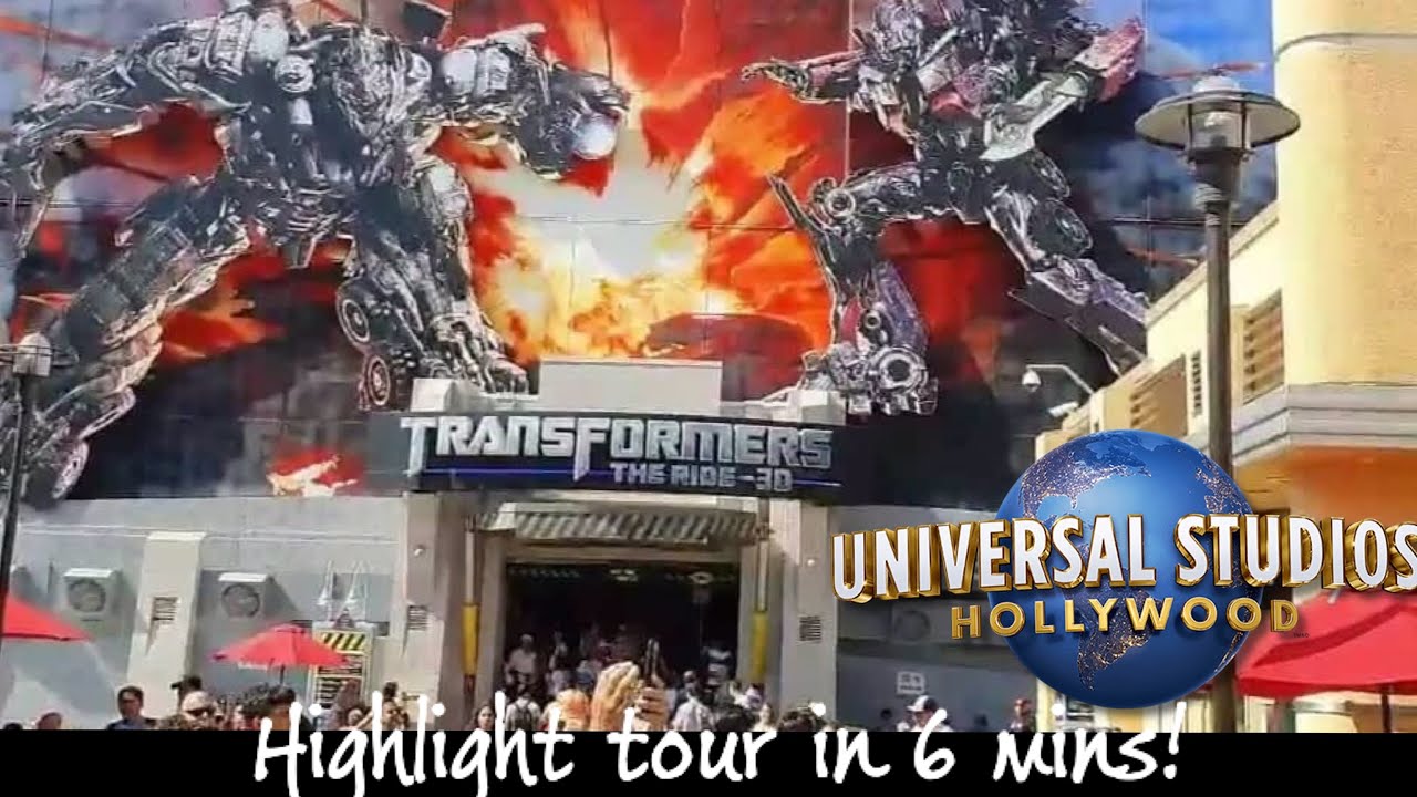 Highlight Tour of Universal Studios Hollywood! - YouTube