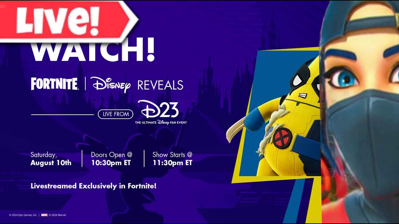 fortnite x d23 - YouTube