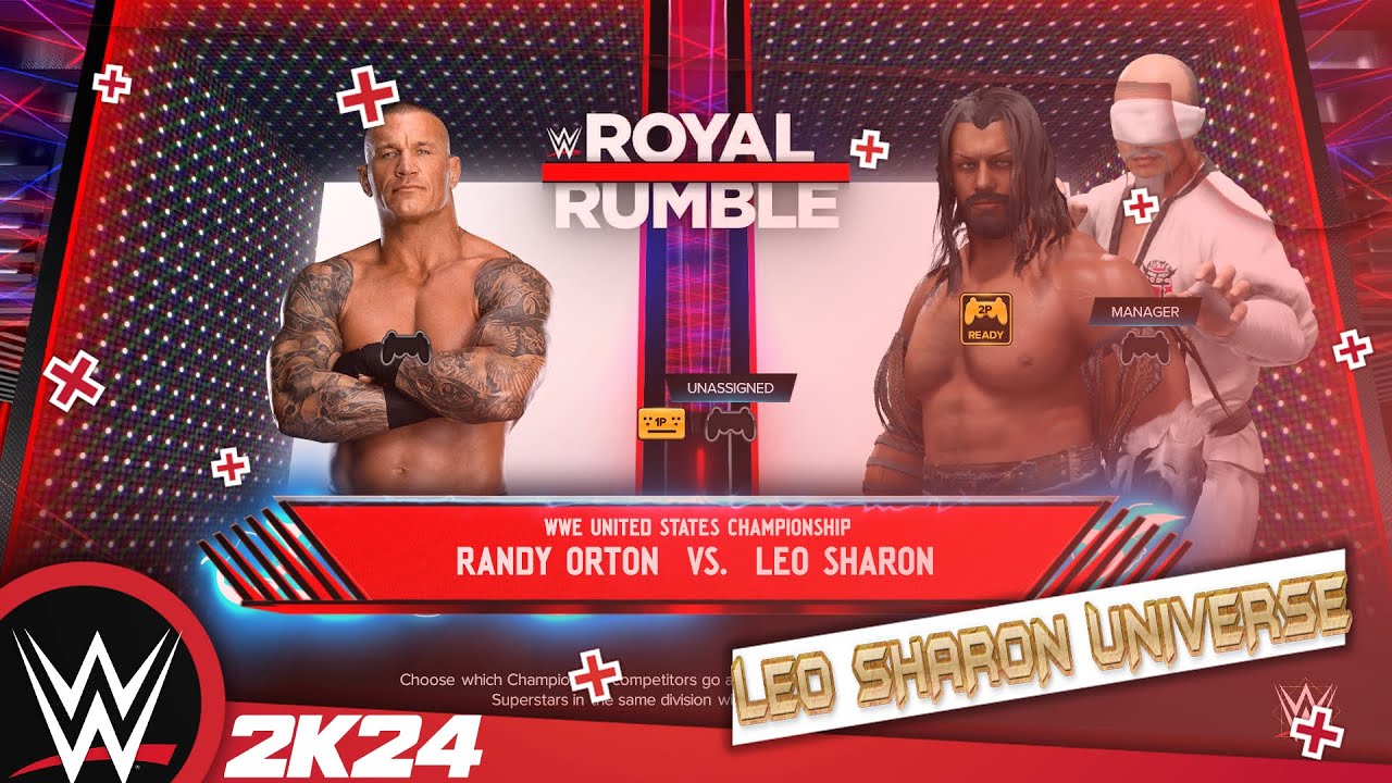 WWE Universe Week 35 - #royalrumble - Randy Orton VS Leo - YouTube