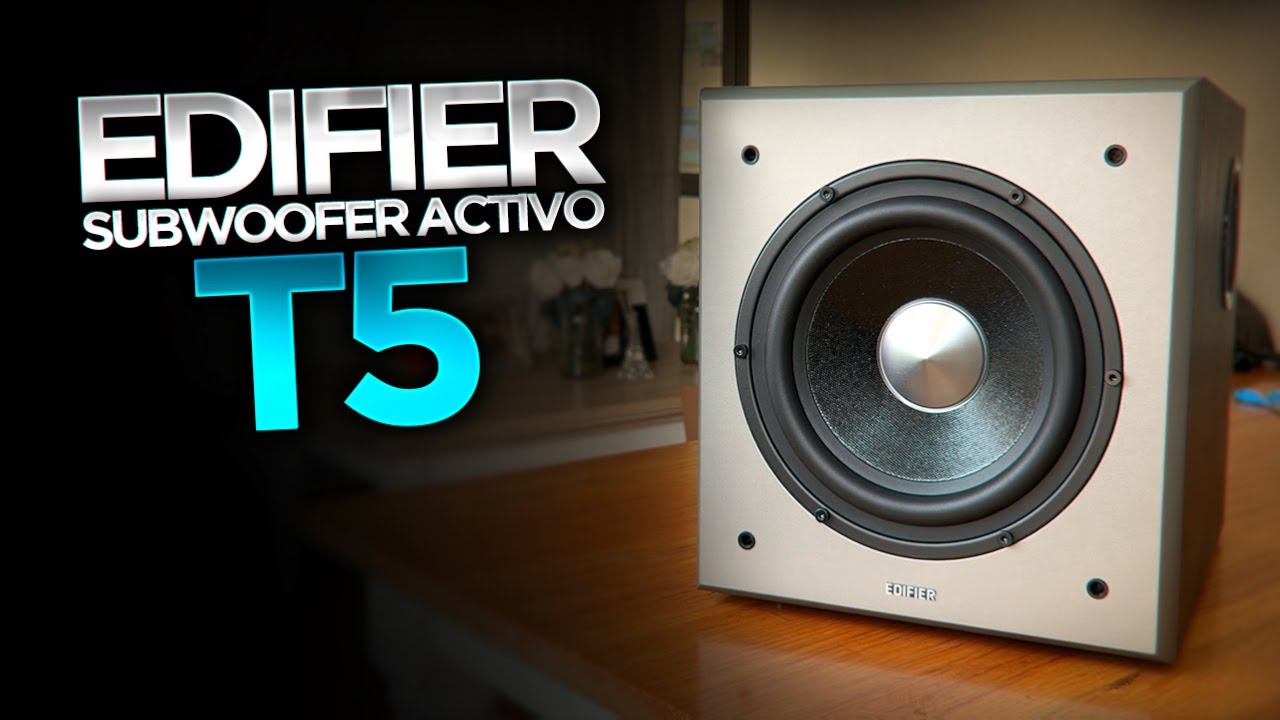 Edifier T5 / Mejora tu audio con este Subwoofer ECONÓMICO + BASS TEST ...