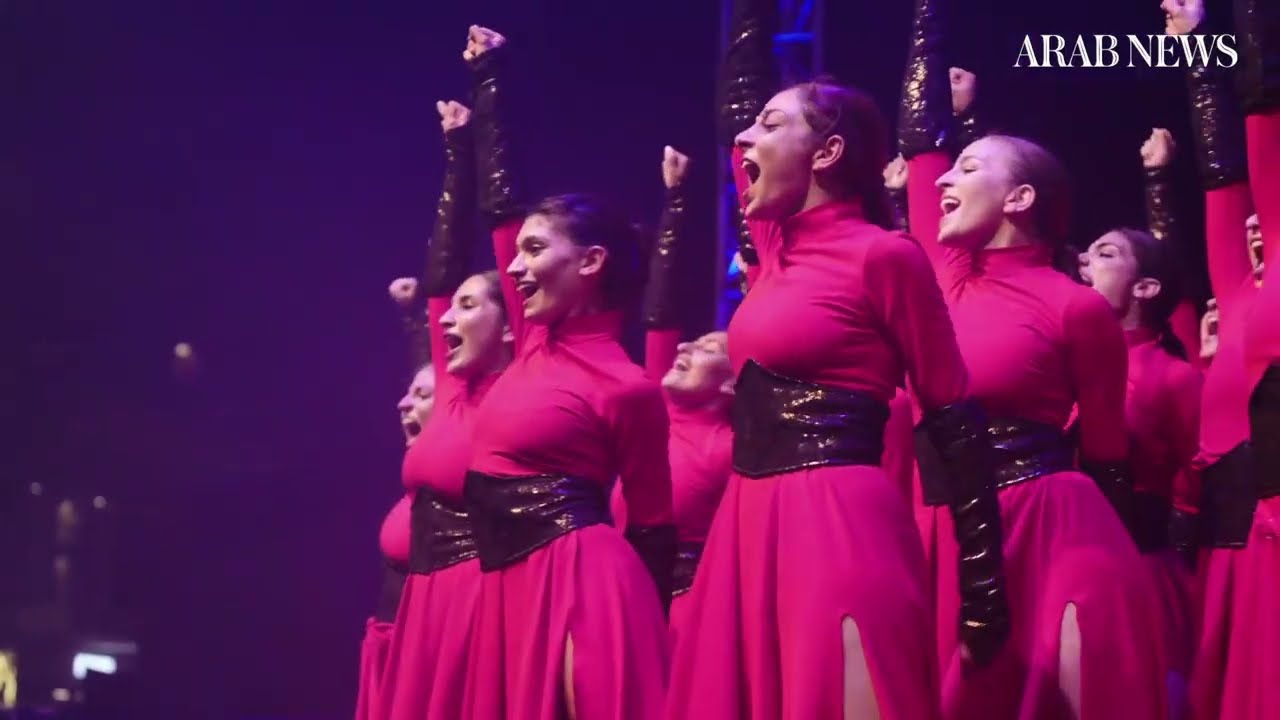 Lebanese dance group Mayyas wow audience in Dubai - YouTube