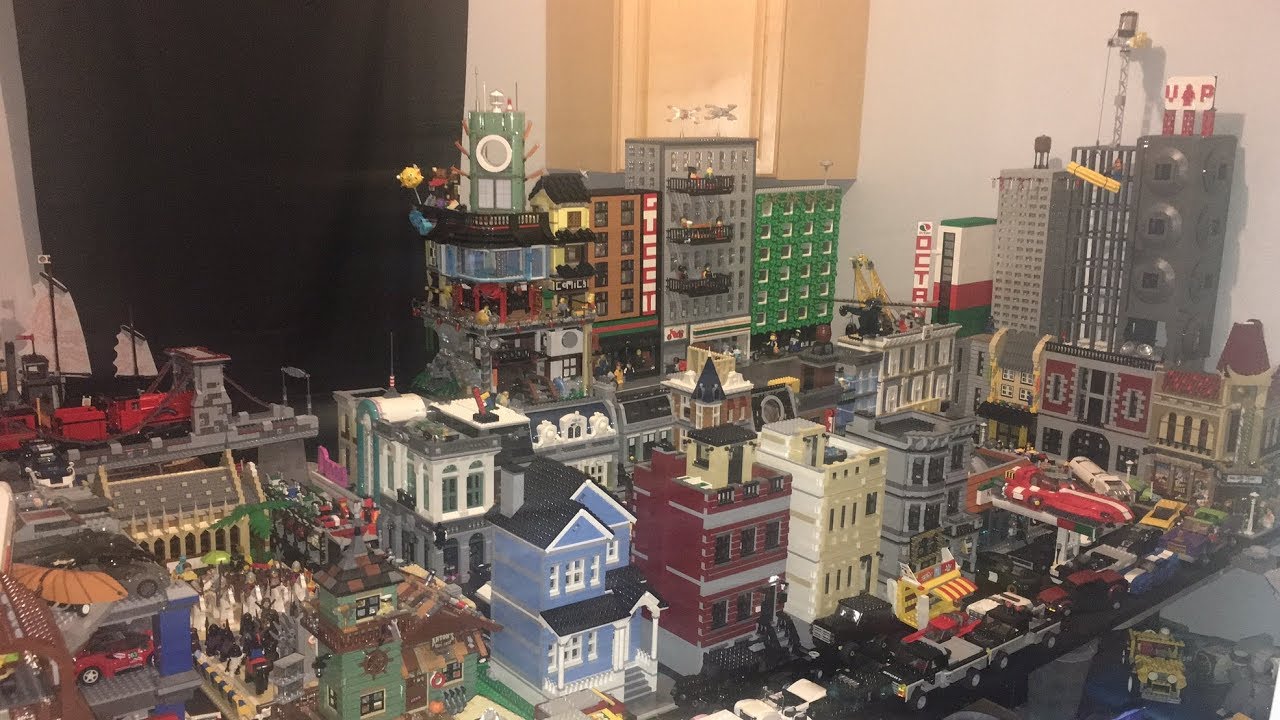 Lego City And Room Tour 2019 (Part 2 of 2) - YouTube