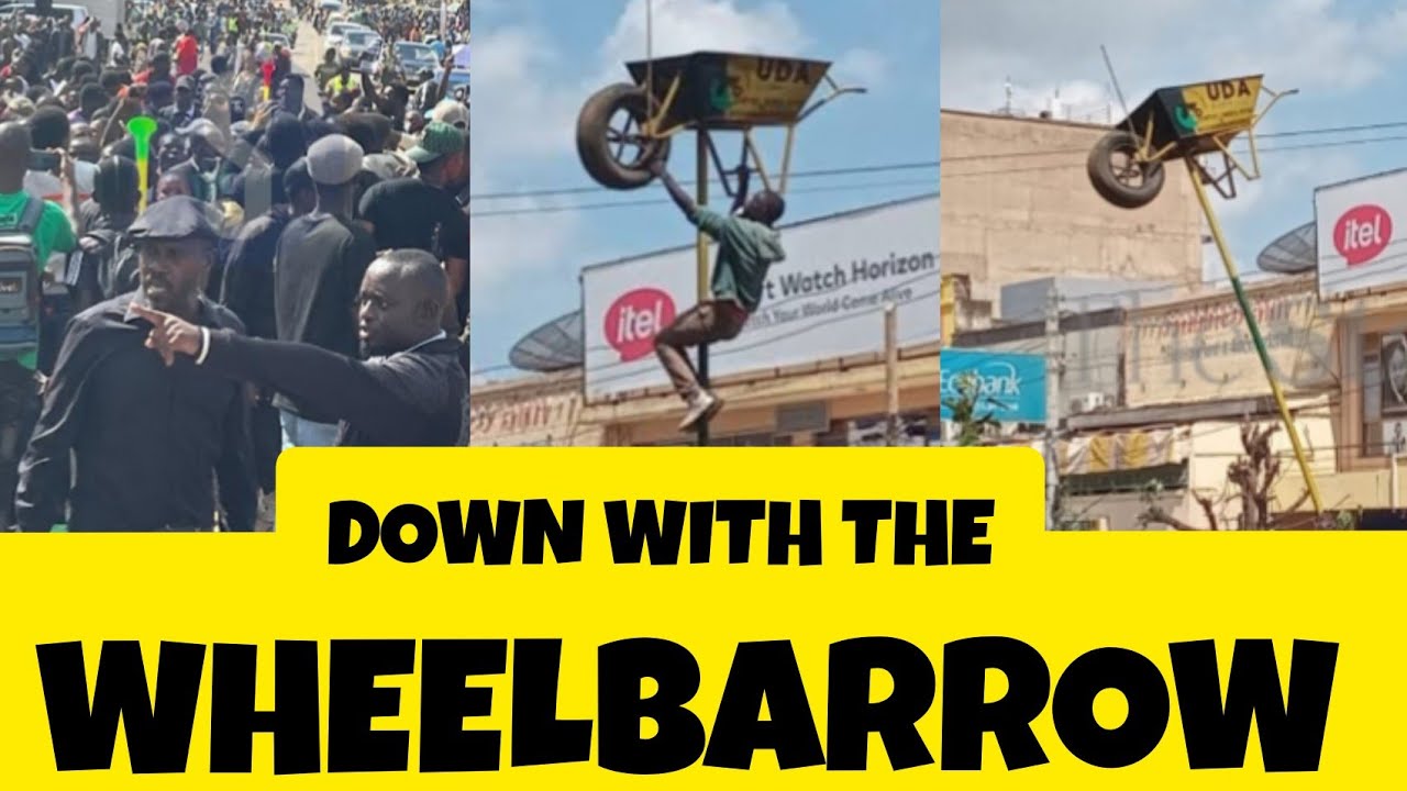 ELDORET breaks the record as demonstrators pulls down the iconic UDA ...