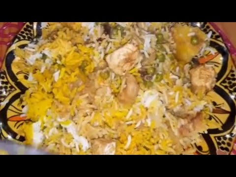 Riz au poulet (biryani typiquement indieu) - YouTube