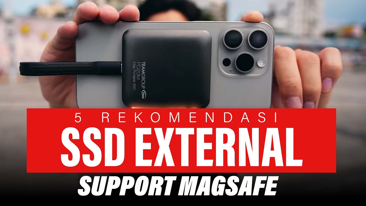 5 Rekomendasi SSD EXTERNAL Support Magsafe - YouTube
