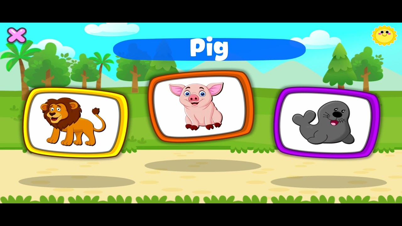 Choose Correct Animals - YouTube