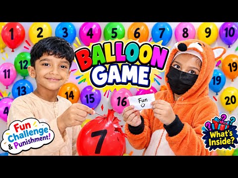 KiS KO MiLEGA BARA PRICE | POP THE BALLOON GET THE CHALLENGE! 😱 | Hamza & The Mask