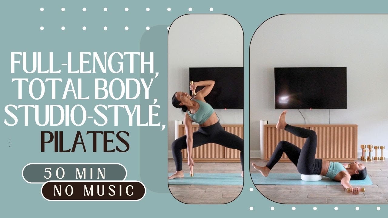 50 Min Full Length Total Body , Studio Pilates Class | Equipment: Ball ...