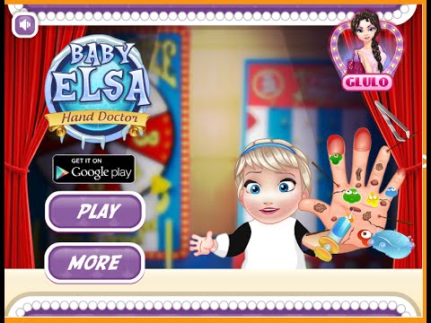 Elsa Video Games - Elsas Hand Doctor Game - YouTube