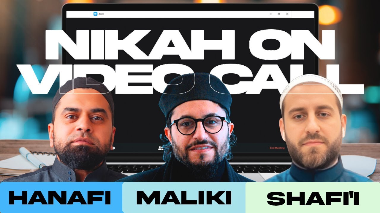 Is An Online Nikah Valid? Hanafi, Maliki, Shafi'i Answer - YouTube