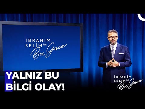 Kağıtlar Kalemler Hazır Mı? - İbrahim Selim ile Bu Gece 8. Bölüm