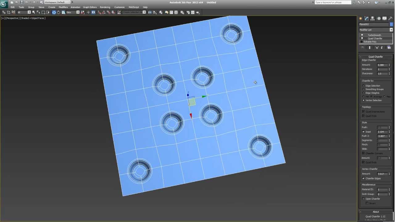 Quad Chamfer modfier 1.12 - New features - YouTube