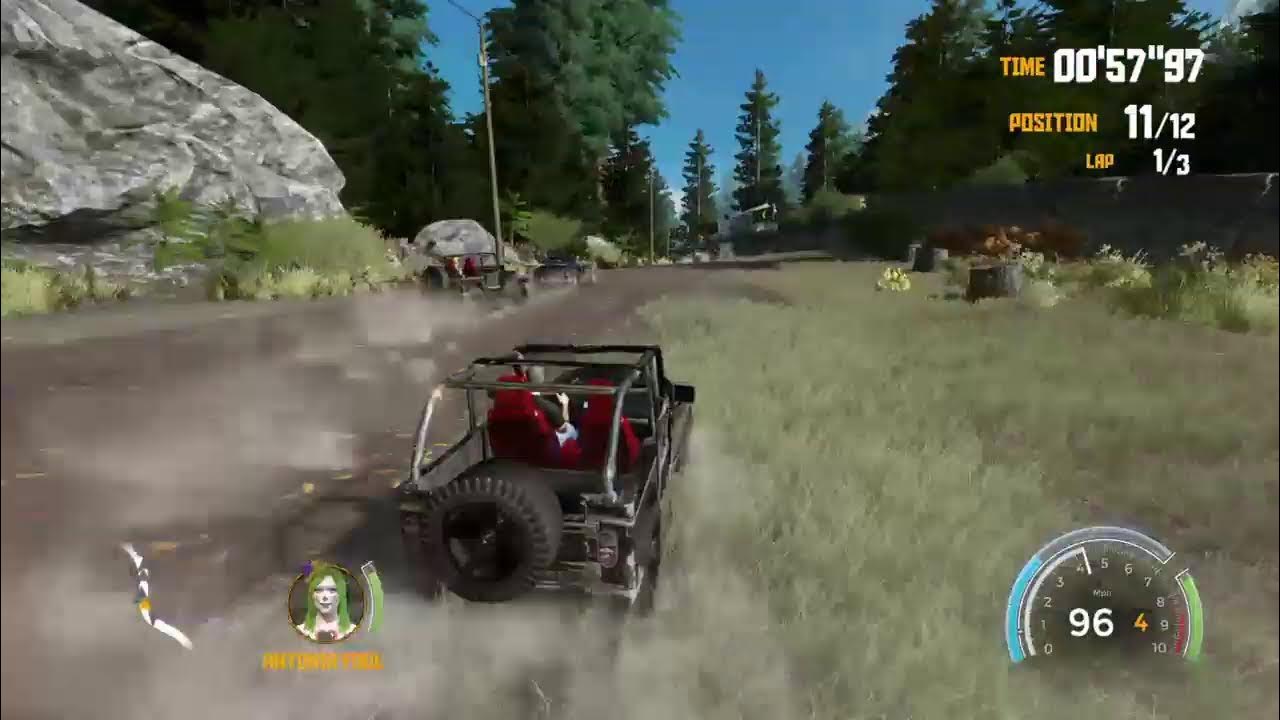 Flatout 4 PS4 Gameplay - YouTube