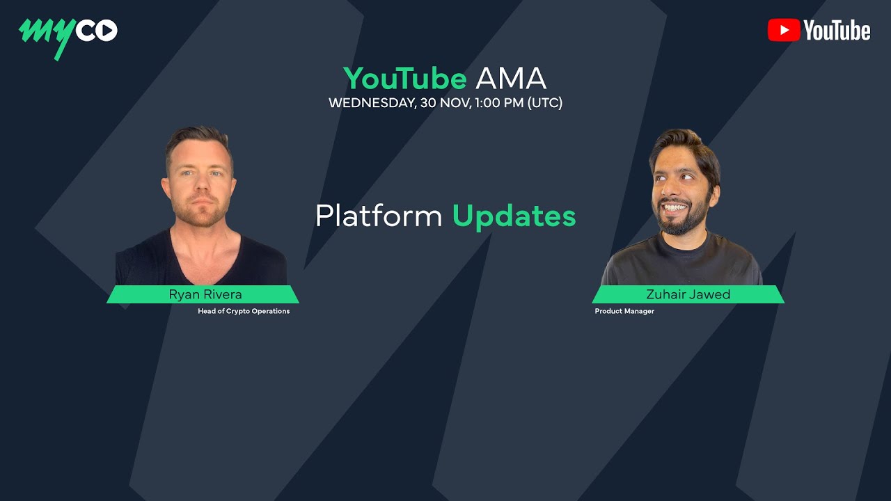 MYCO | PLATFORM UPDATES - YouTube