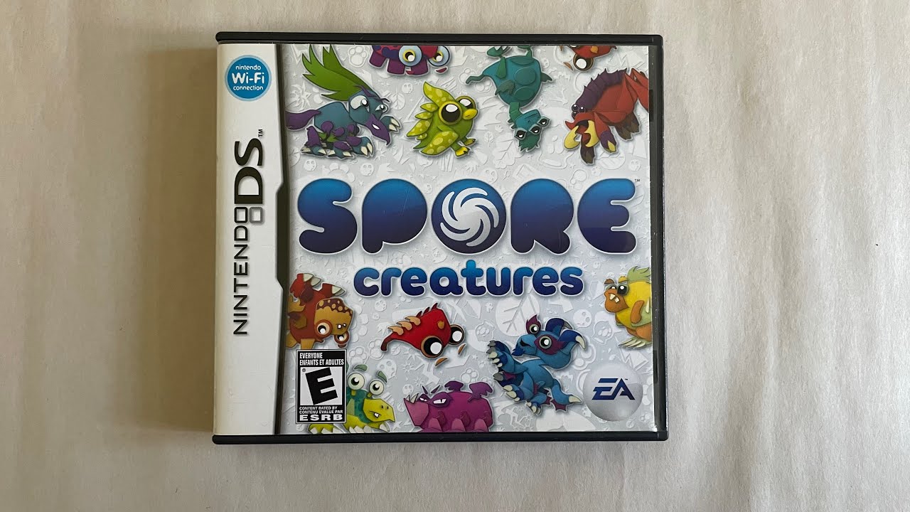 Spore Creatures 孢子起源 美版 任天堂DS 實體試玩 - YouTube