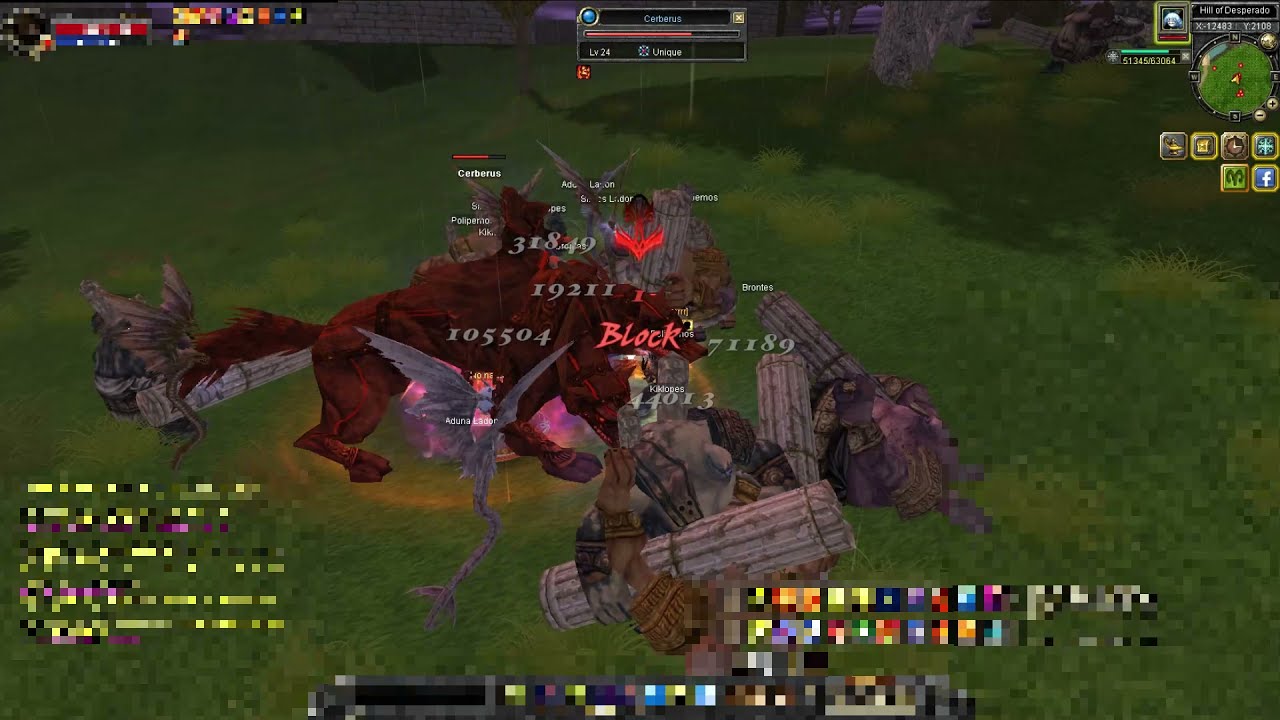 SRO Unique Cerberus | Silkroad Online Gameplay - YouTube