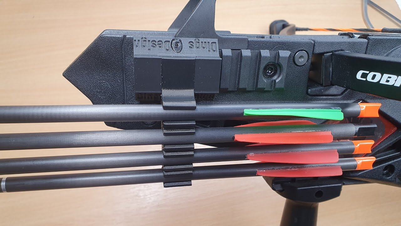 Armbrust-Bolzen-Halterung für Cobra RX,R9 und Adder - YouTube