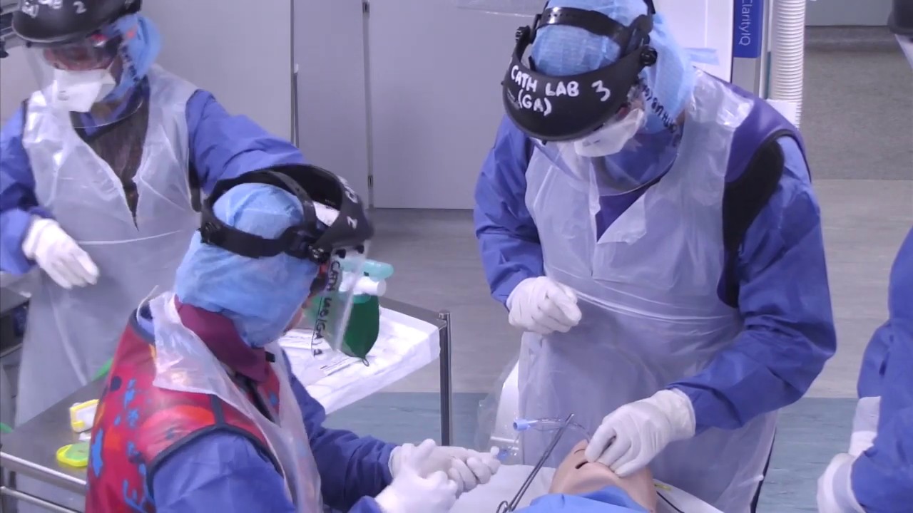 PROTECT THE TEAM: COVID-19 cardiac arrest case in cath lab- Immersive ...