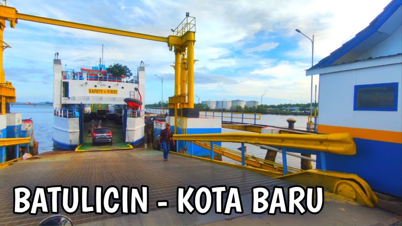 PENYEBRANGAN DARI PELABUHAN BATULICIN KE KOTA BARU || Memakan waktu ...