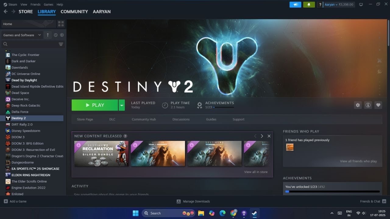 How to Fix Destiny 2 Edge of Fate Crashing, Won't launch,Not launching ...