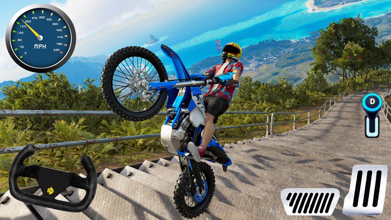 Extreme Racing Motorcycle KTM 450 EXC Offroad Bike - Realisitic Game ...