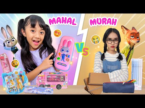 SAMANTHA CHALLENGE BELANJA ALAT TULIS SELOKAH MURAH VS MAHAL ZOOTOPIA ‼️ SIAPAKAH PEMENANGNYA ??