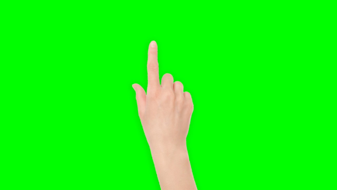 Green Screen Hand Gesture || 2017 - YouTube