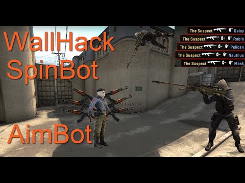 CSGO, Aimbot, Aim assist, Spinbot, 360 Head shots, Wall hacks ANYTHING ELSE? - YouTube