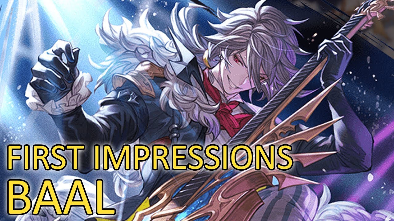 【Granblue Fantasy】First Impressions on Baal (Fire ver.) - YouTube