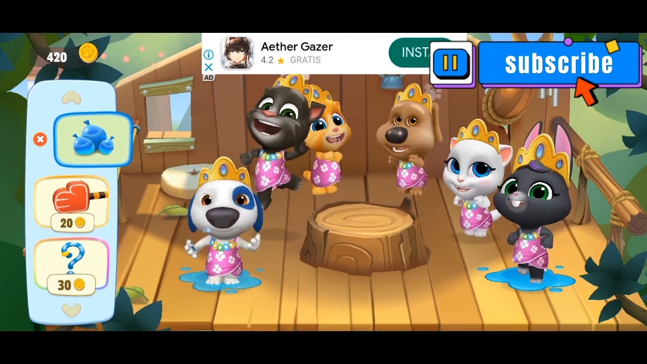 Talking Tom and Friends ‼️ Hari2 yang Indah bersama Dora dan teman2nya ...