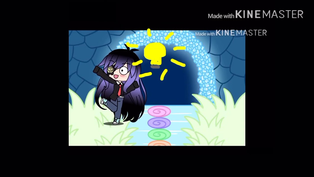 Weird Senpaibuns gacha life glitch - YouTube