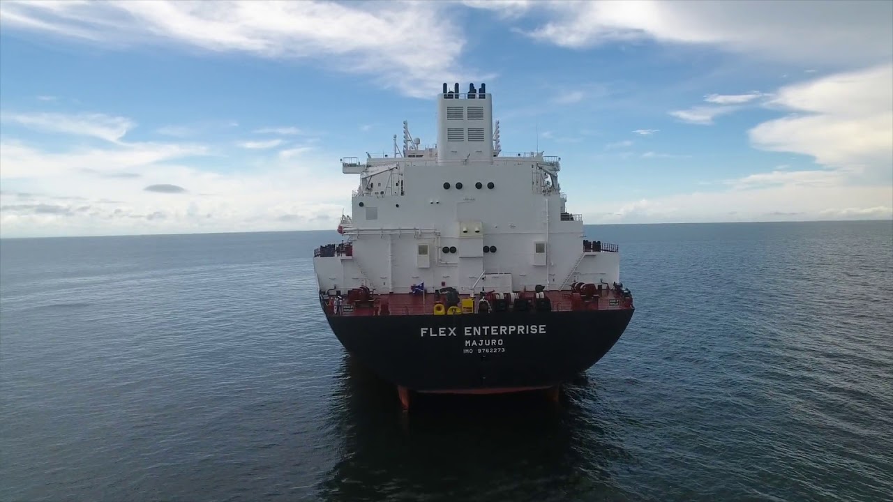 Flex Enterprise LNG carrier - YouTube