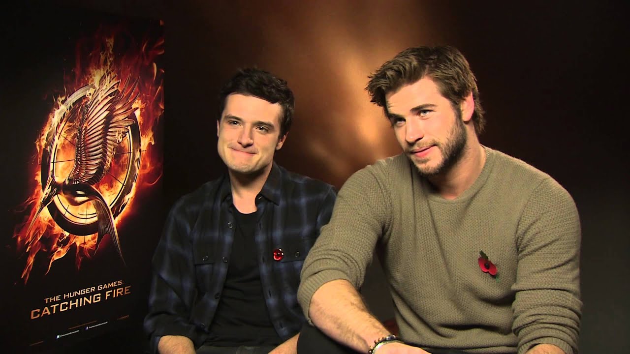 Liam Hemsworth and Josh Hutcherson Hunger Games - YouTube