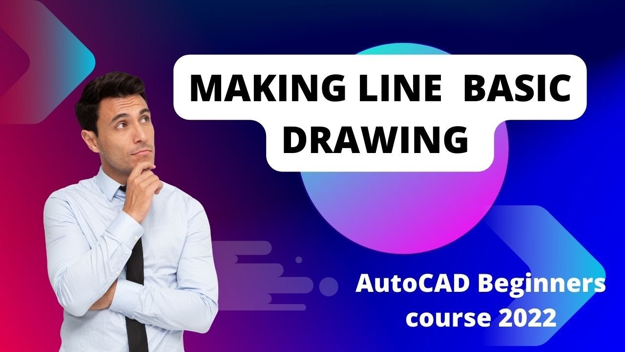 Making line I Basic Drawing I Speed Technology I AutoCAD Beginners ...