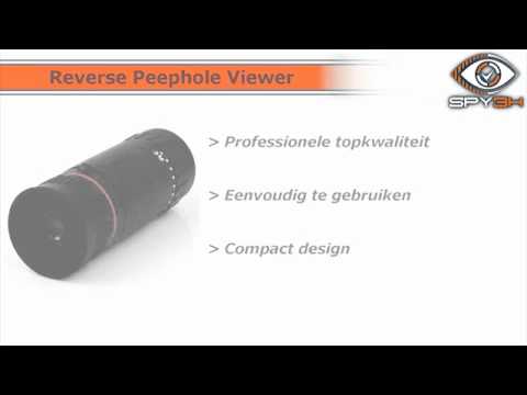 Reverse Peephole Viewer - YouTube
