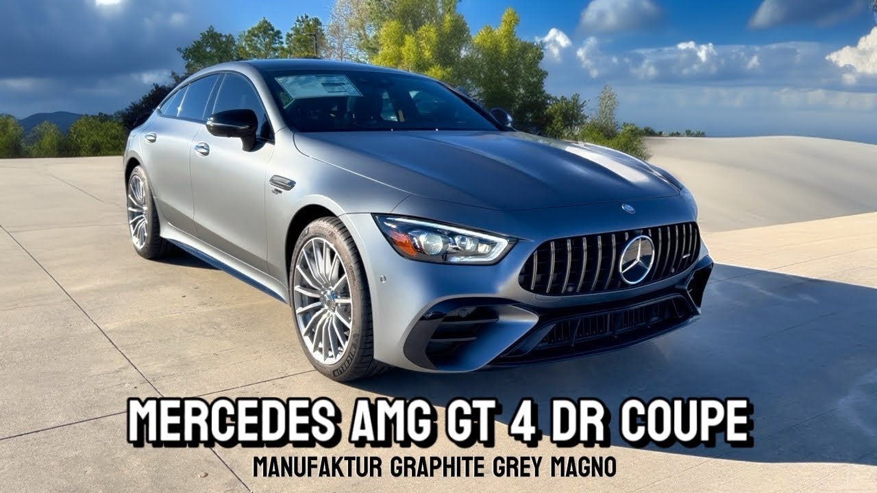 NEW 2025 Mercedes AMG GT 53 4 Door Coupe is Practical Performance ...