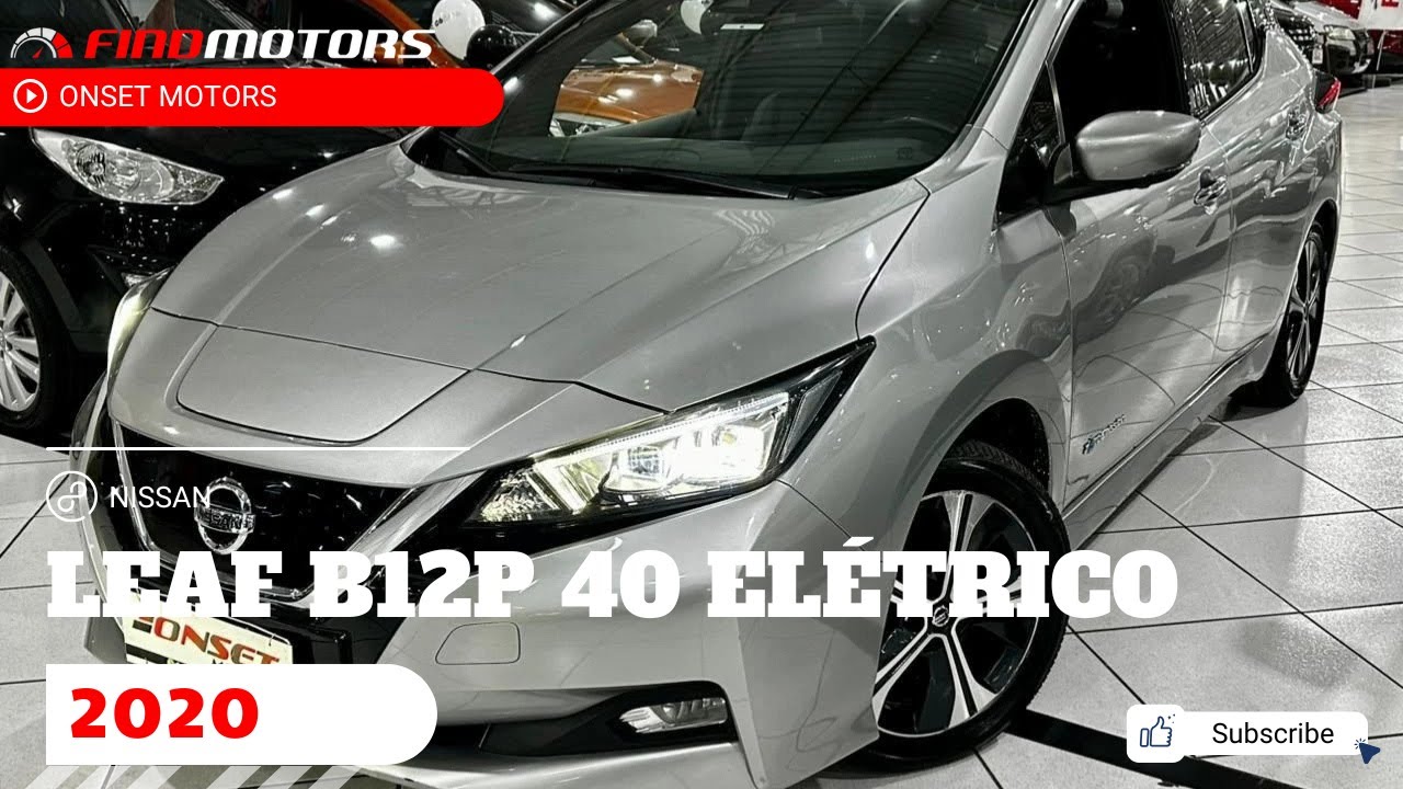 NISSAN LEAF B12P 40 ELÉTRICO 2020 ELÉTRICO - FindMotors.com.br - YouTube