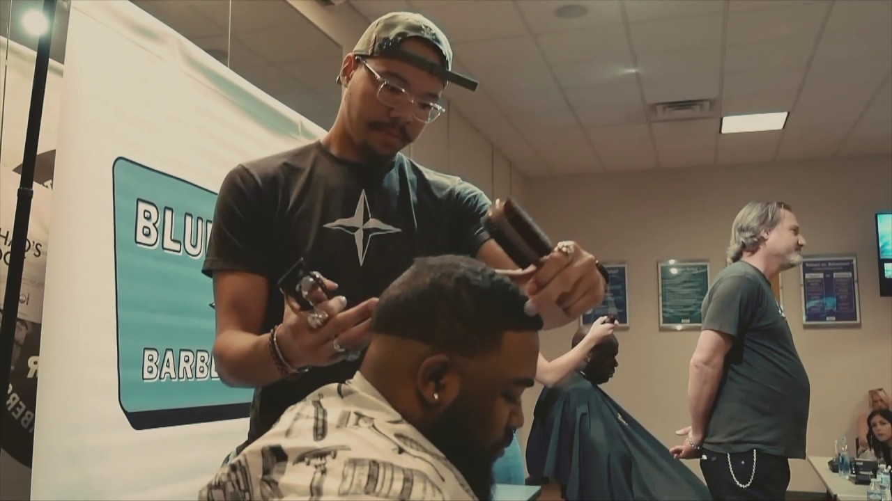 Paul Mitchell School - Kenny Wall Barber Highlight Video - YouTube