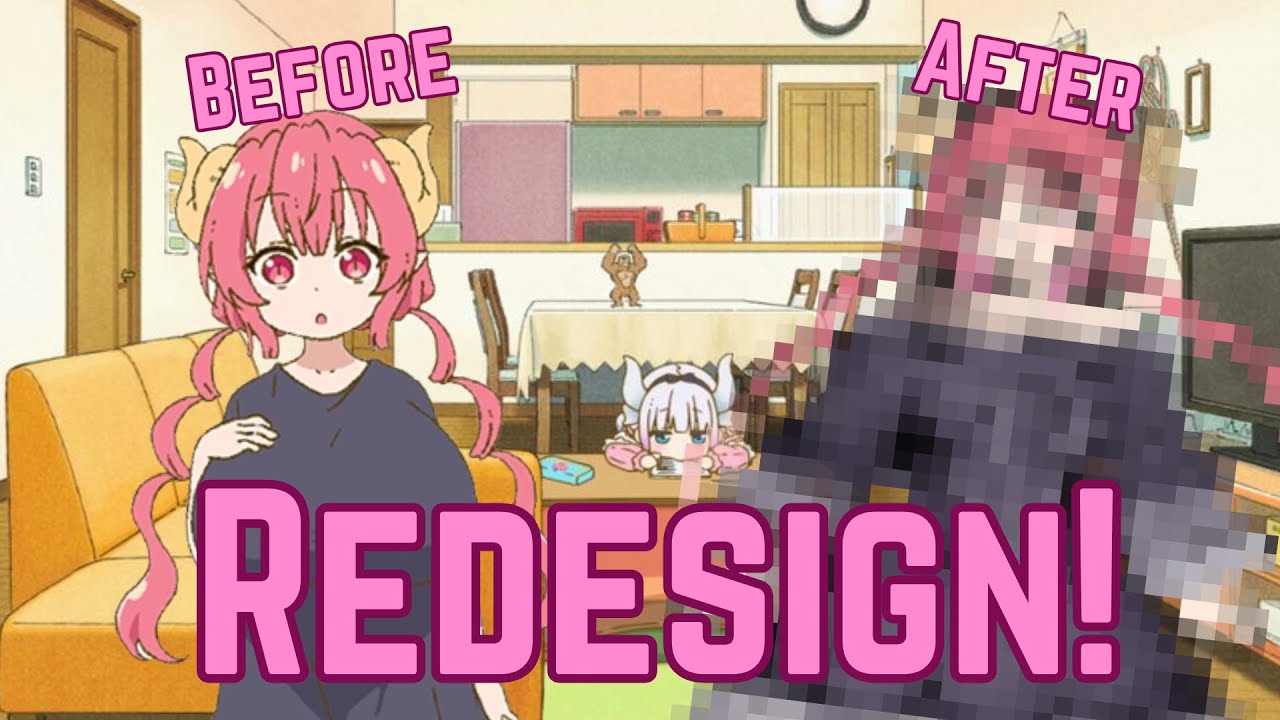 Redesigning ILULU from MRS KOBAYASHI'S DRAGON MAID [Art Commentary ...