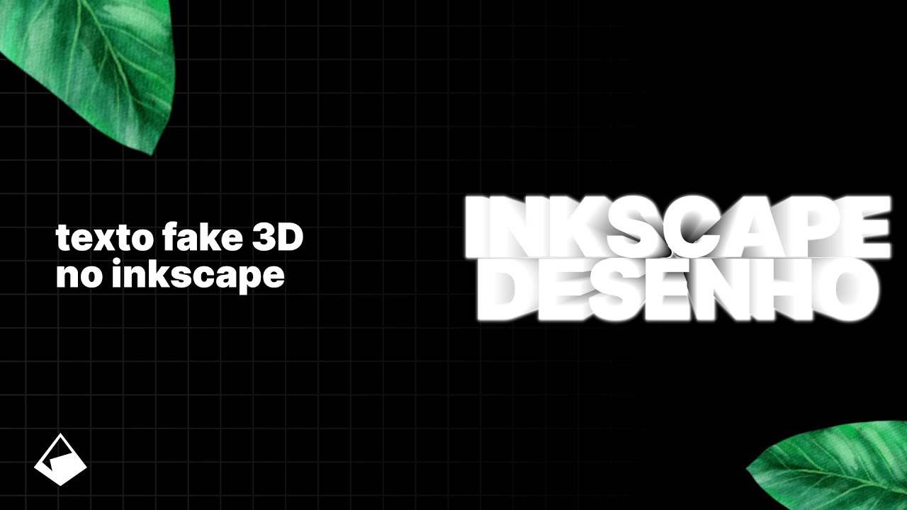 Efeito Texto Fake 3D | Inkscape Tutorial - YouTube