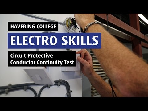 How To: Test continuity of Radial Circuit Protective Conductors (R1+R2 ...