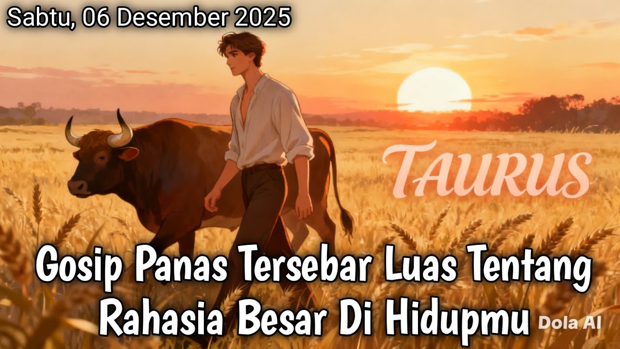 Taurus♉, Gempar!!! Rahasia Besarmu Terbongkar Dan Orang² Membicarakanmu ...