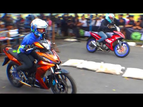 MX KING vs SUPRA GTR ... persaingan bebek super di indonesia..siapa lebih cepat?