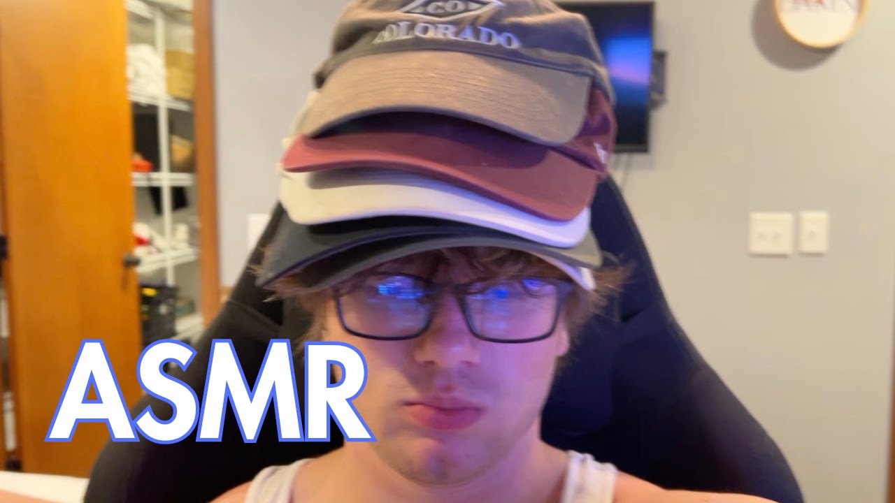 ASMR with all of my hats - YouTube