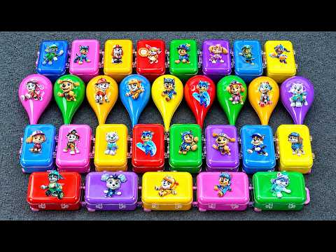Paw Patrol Colorful Clay & Slime Surprise ASMR with Chase, Marshall & Skye! 💖✨