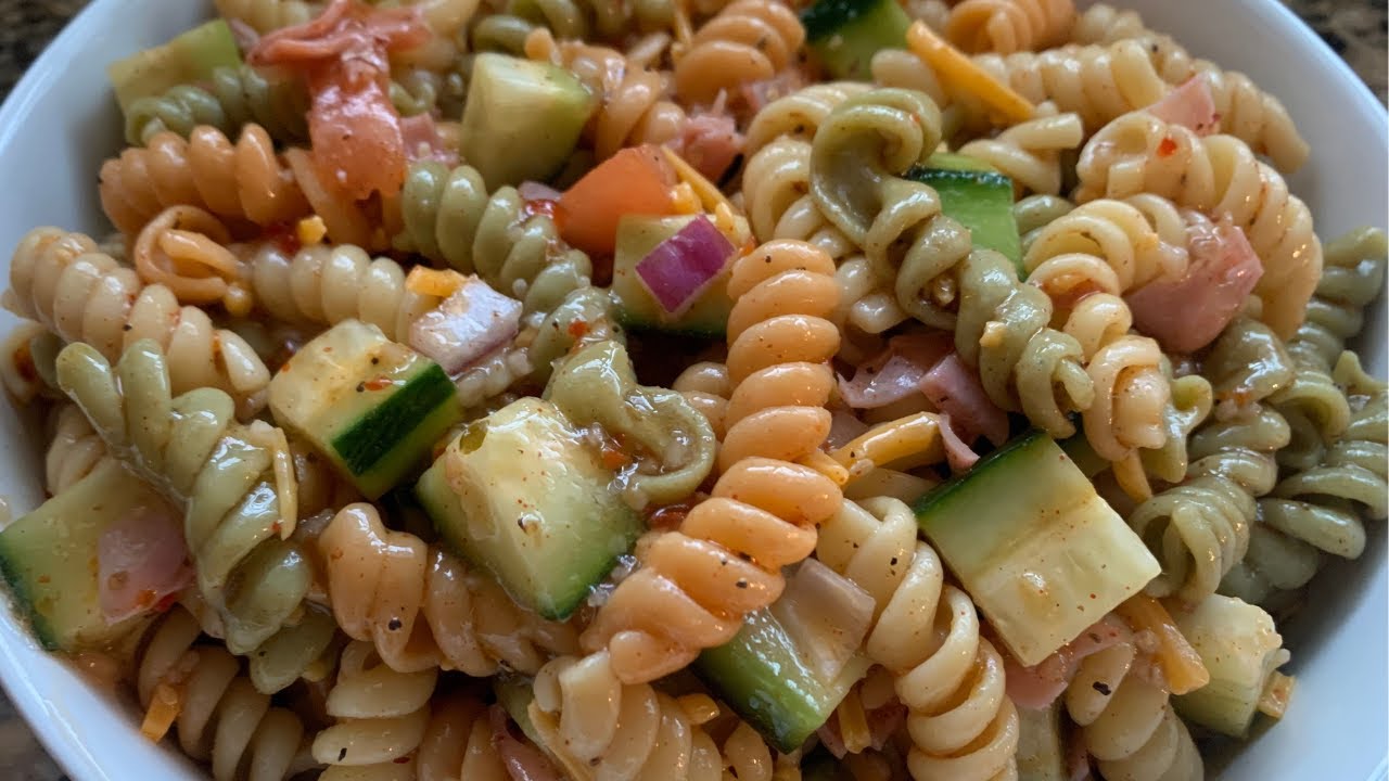 Easy Pasta Salad Recipe | Side Dishes - YouTube