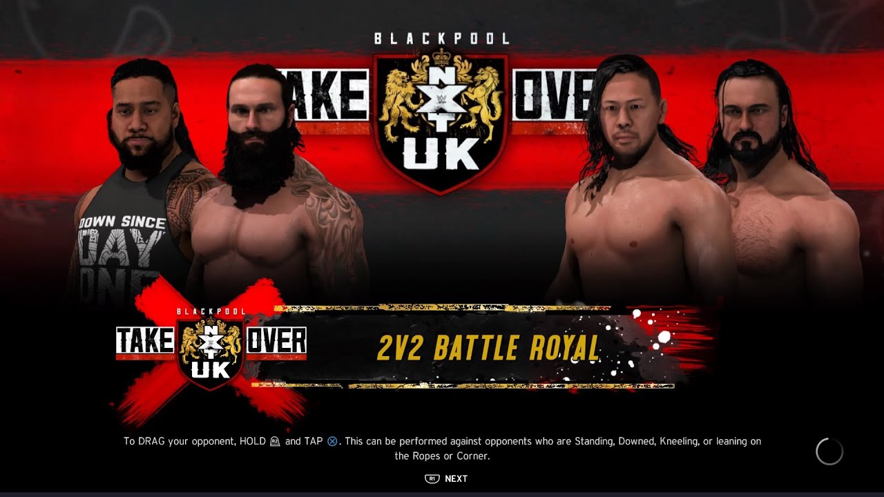 WWE 2K20 2v2 Battle Royal! Custom Match - YouTube
